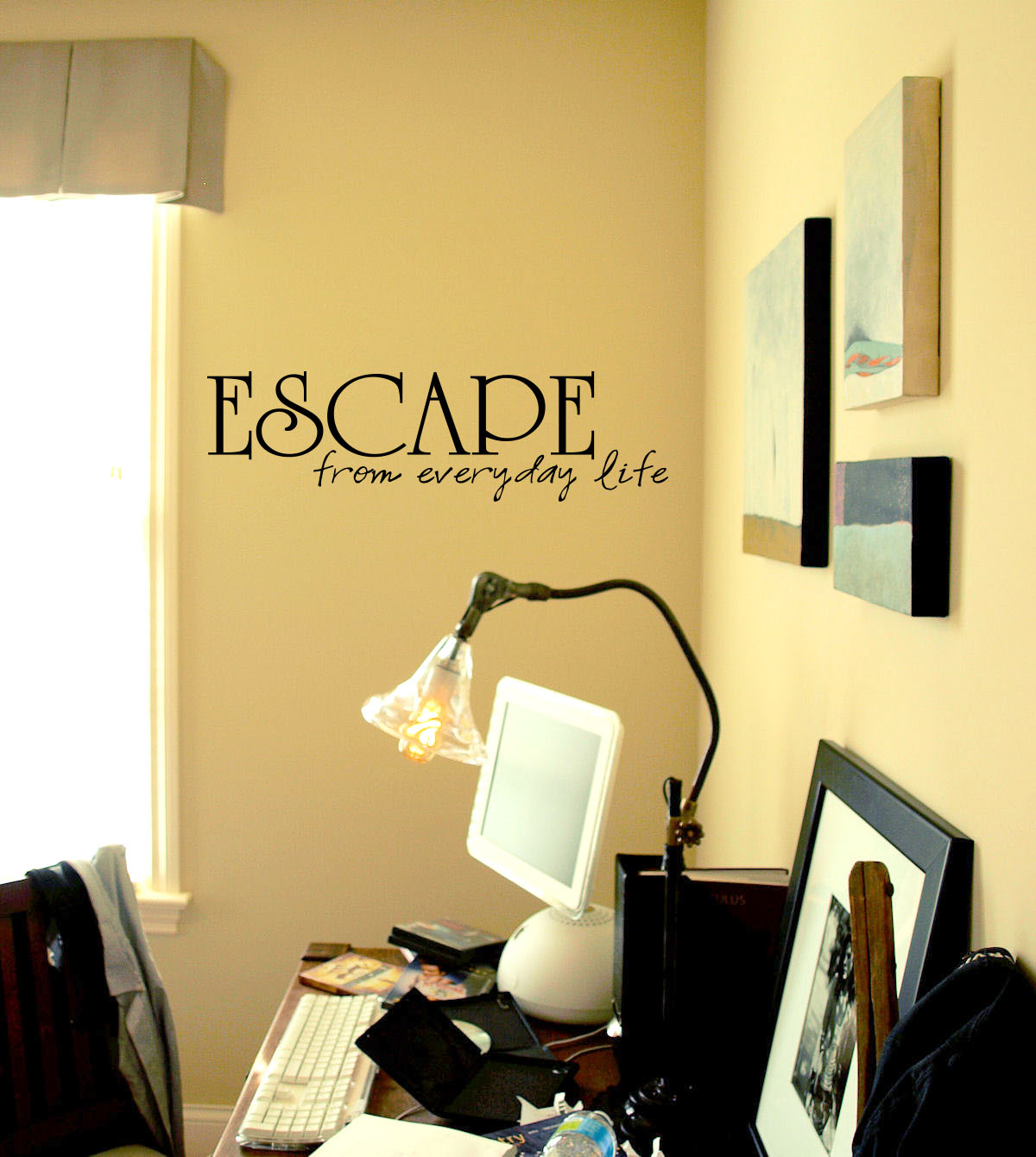 Escape from Everyday Life | Wall Decals - Trading Phrases