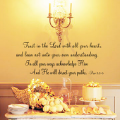 Acknowledge Him | Wall Decals - Trading Phrases