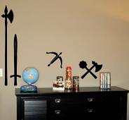 Medieval Weapons | Wall Decals - Trading Phrases
