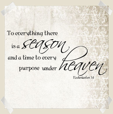 Everything There Is A Season| Wall Decals - Trading Phrases