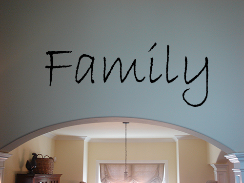 Simply Family Word Wall Decals - Trading Phrases