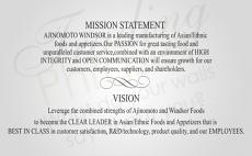 Mission & Vision Statement II Wall Decal - Trading Phrases