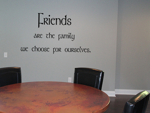 Friends Family | Wall Decals - Trading Phrases