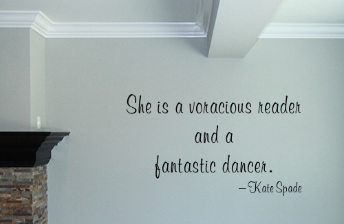 Voracious Reader Decal - Trading Phrases